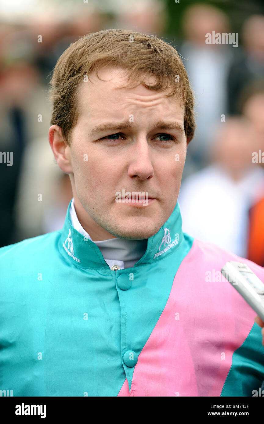 TOM QUEALLY JOCKEY JOCKEY YORK RACECOURSE YORK ENGLAND 14 May 2010 ...