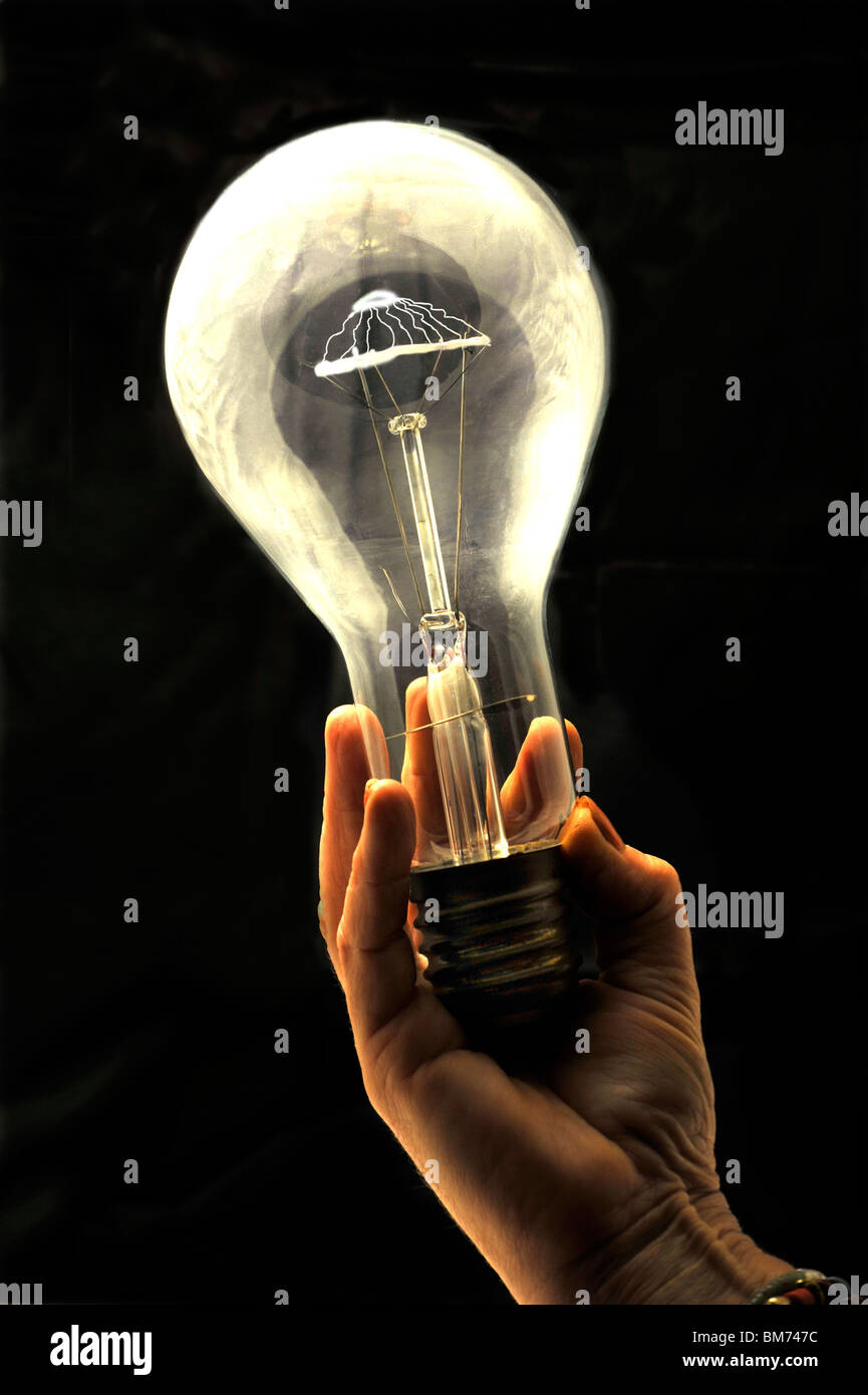 Big electric bulb hi-res stock photography and images - Alamy