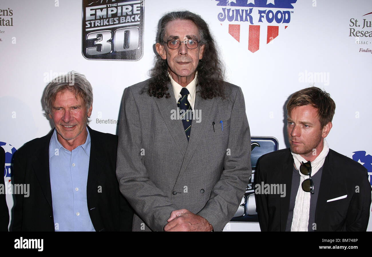 HARRISON FORD PETER MAYHEW EWAN MCGREGOR THE EMPIRE STRIKES BACK 30TH ...