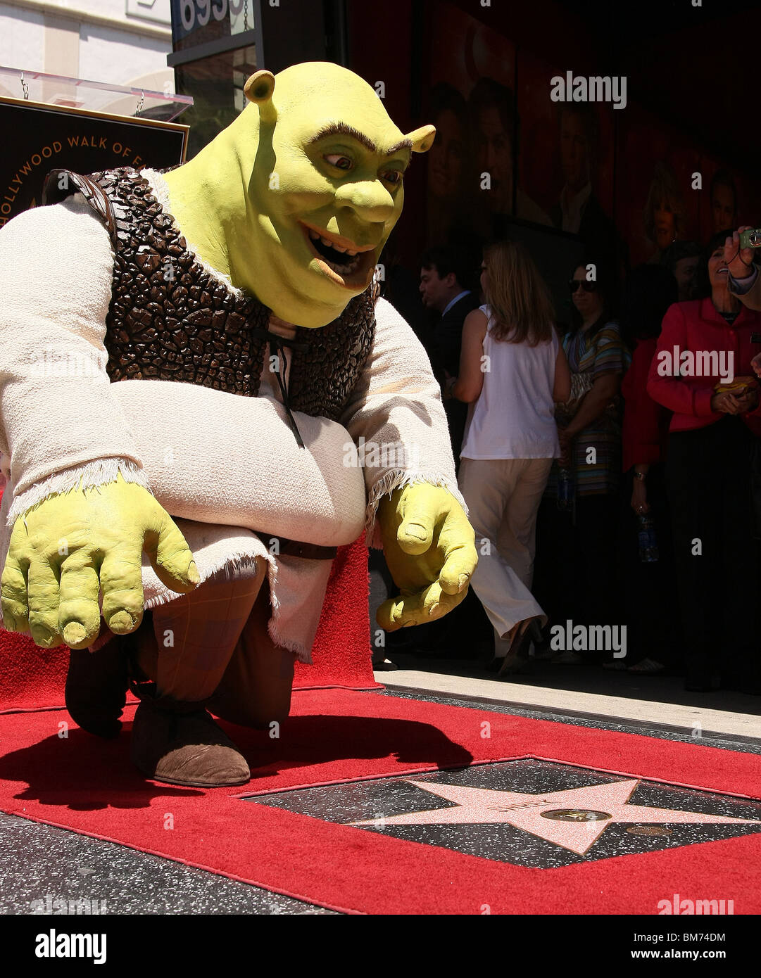 SHREK SHREK HONORED WITH A STAR ON THE HOLLYWOOD WALK OF FAME HOLLYWOOD ...