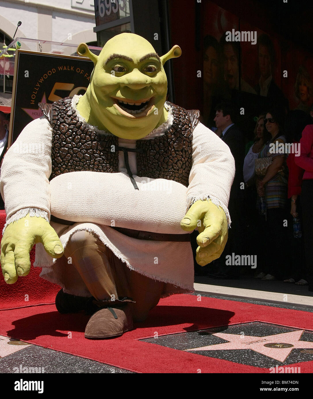 SHREK SHREK HONORED WITH A STAR ON THE HOLLYWOOD WALK OF FAME HOLLYWOOD ...