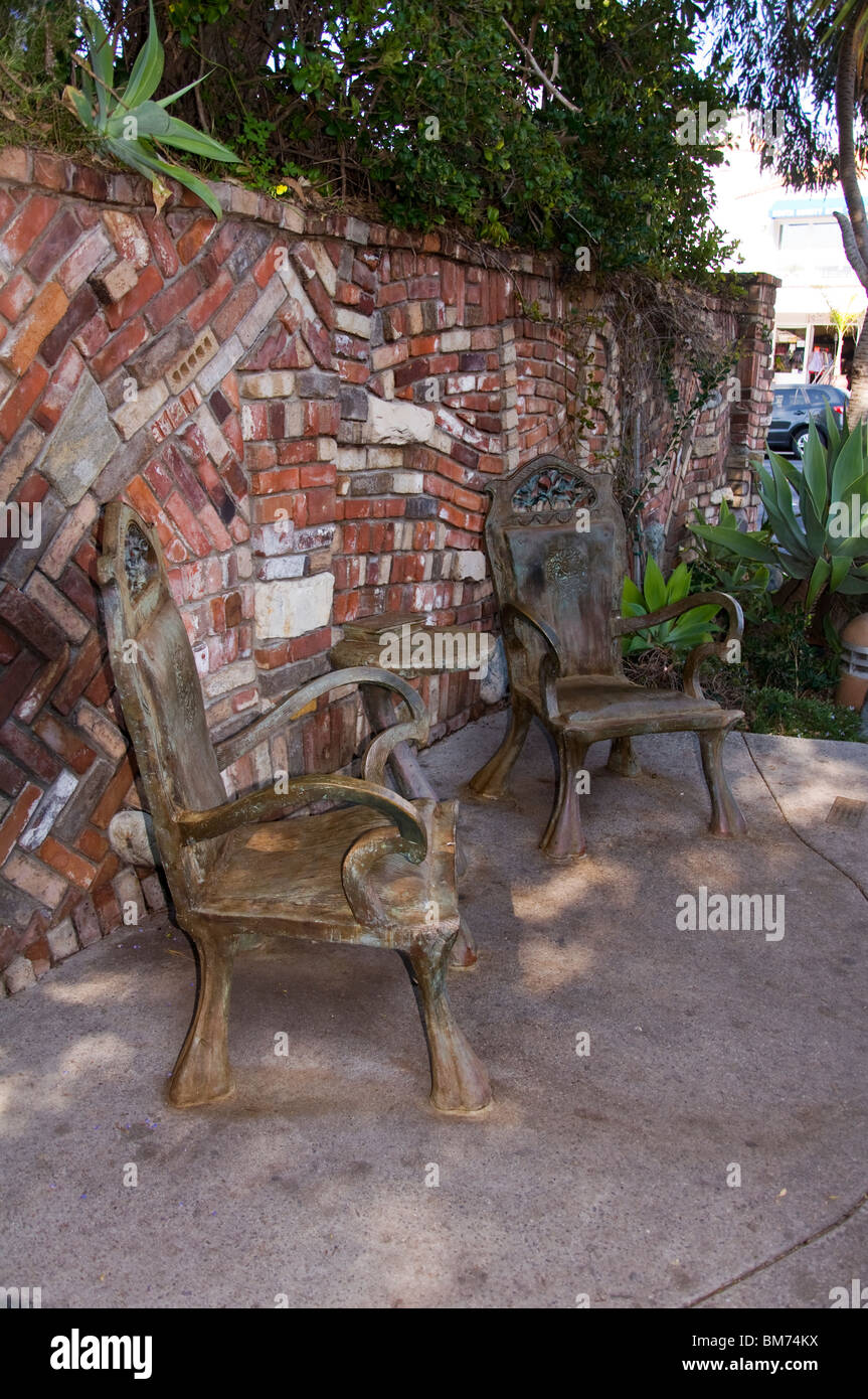 Table and Chairs Art Figure Stock Photo - Alamy