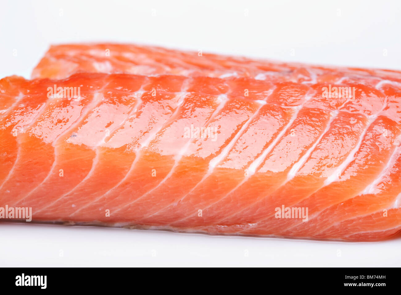 red raw salmon fish food Stock Photo - Alamy