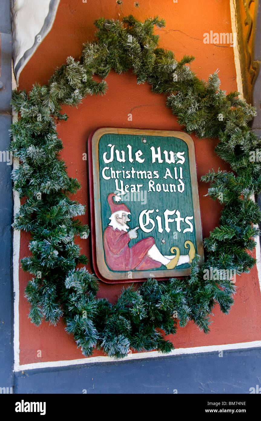 Store Sign in Solvang, California, USA Stock Photo - Alamy