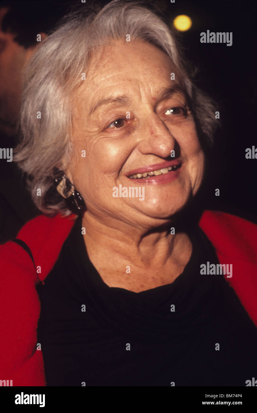 Writer Betty Friedan, (1921 - 2006) author of The Feminine Mystique ...