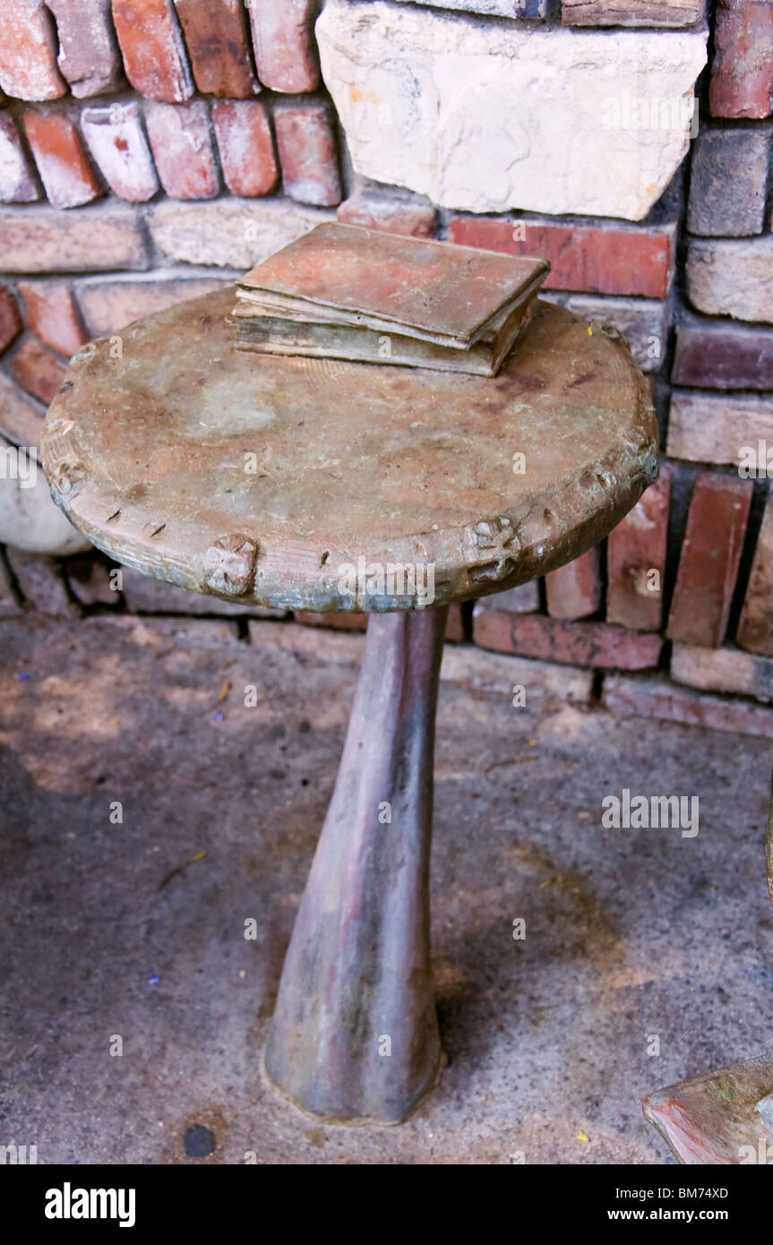 Table and Chairs Art Figure Stock Photo - Alamy