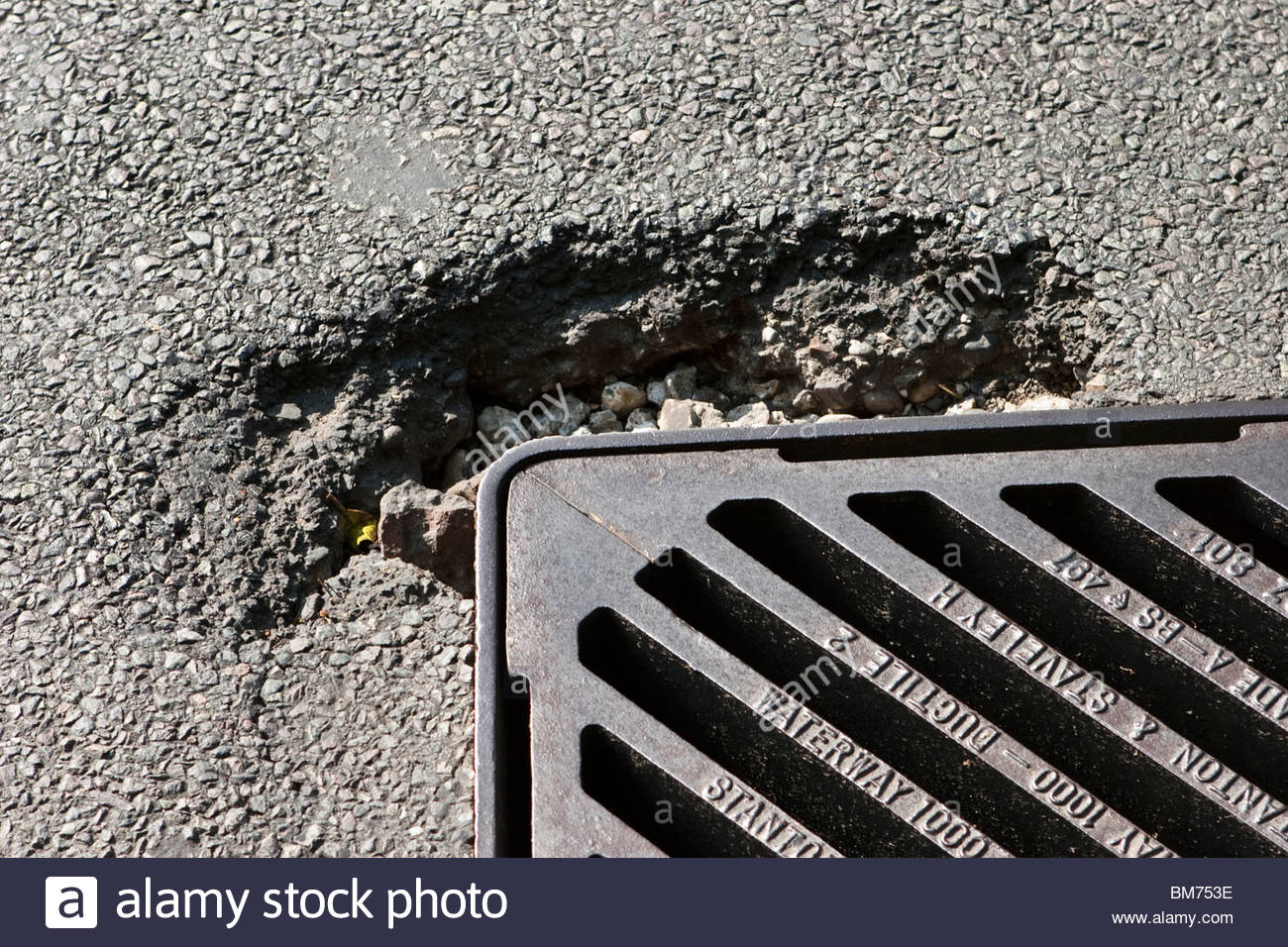 Pothole Potholes High Resolution Stock Photography and Images - Alamy