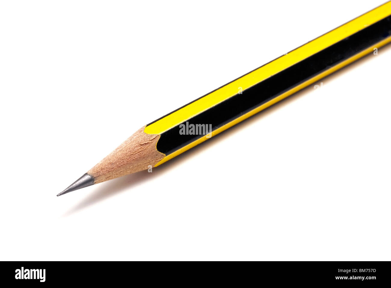A pencil isolated on white background Stock Photo - Alamy
