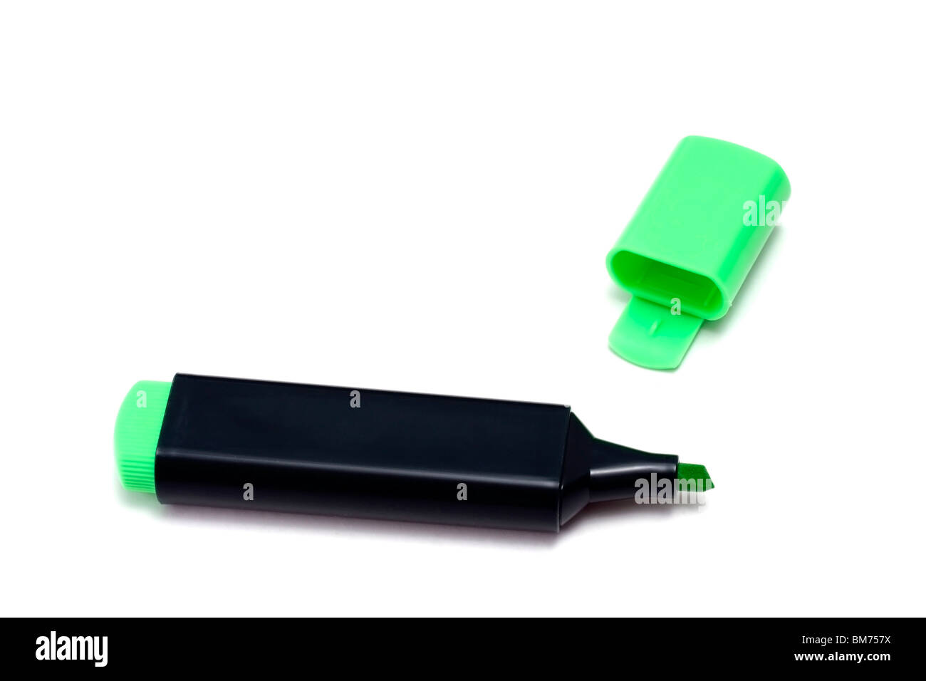 Highlighter isolated on white background Stock Photo - Alamy