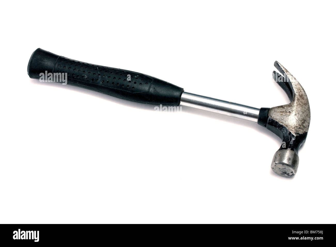 Hammer isolated on white Stock Photo - Alamy