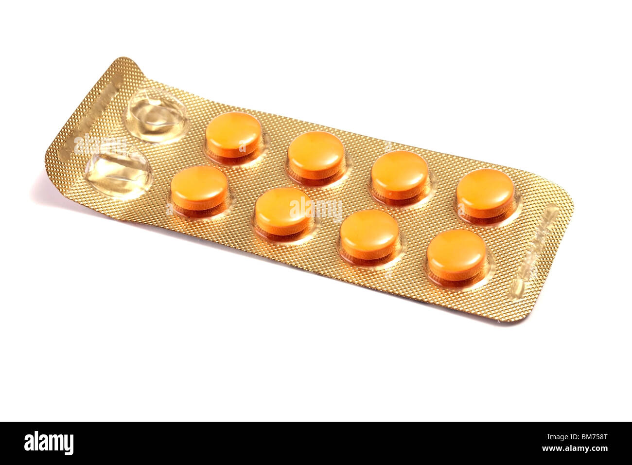 Set of pills isolated on white background Stock Photo - Alamy