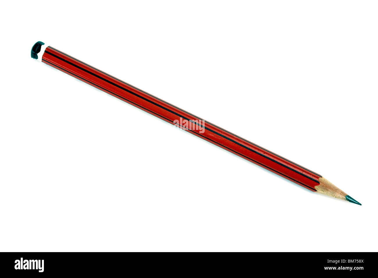 Pencil object school tool Cut Out Stock Images & Pictures - Alamy