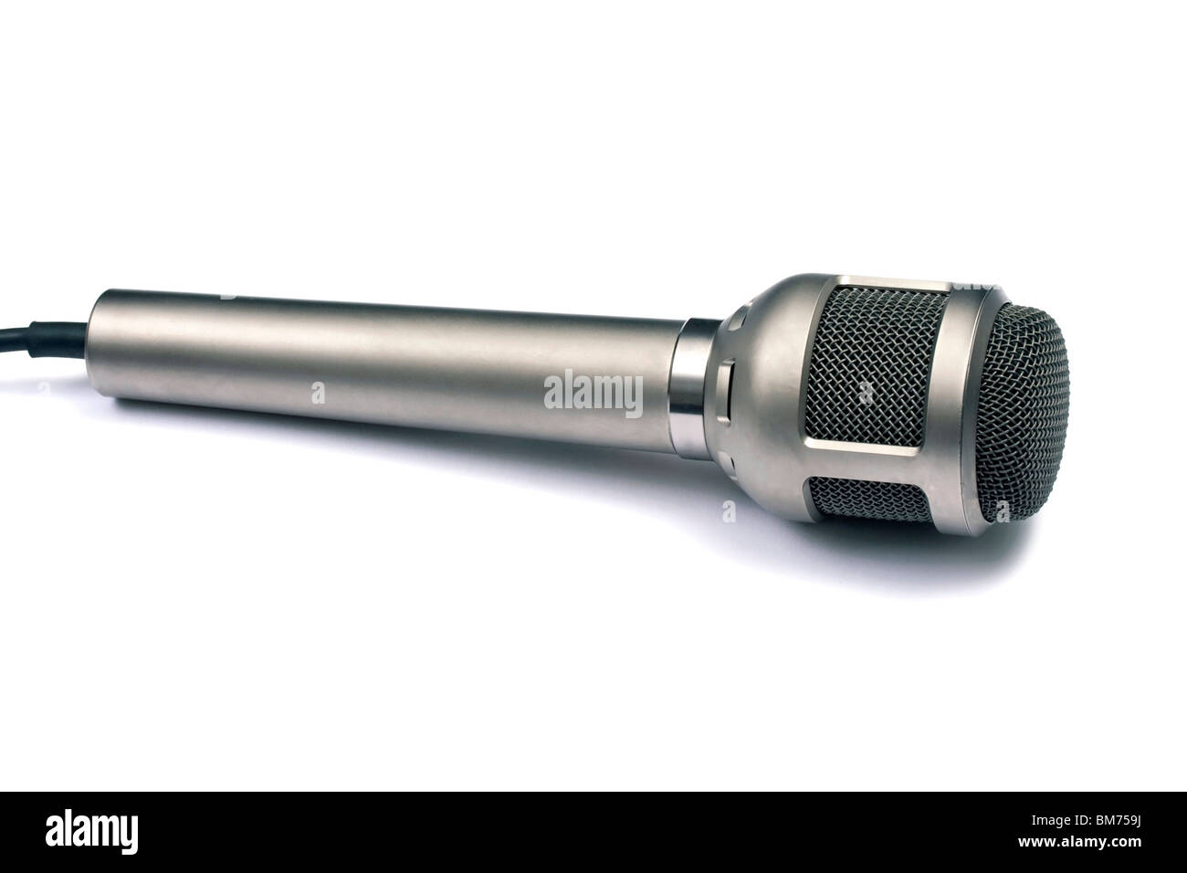 Microphone audio music sound Cut Out Stock Images & Pictures - Alamy