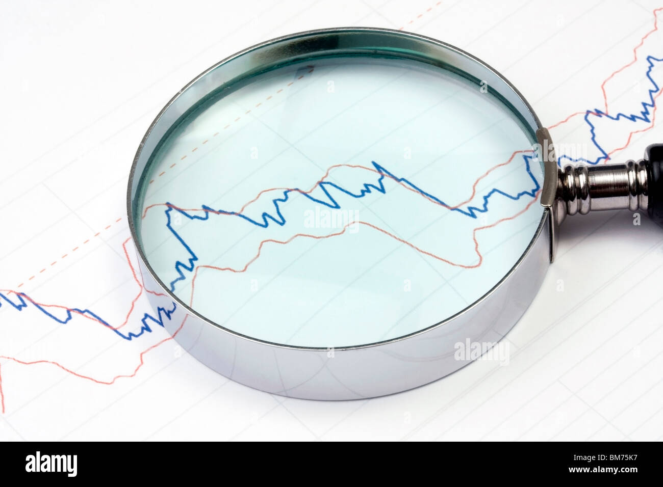 Data magnifier hi-res stock photography and images - Alamy