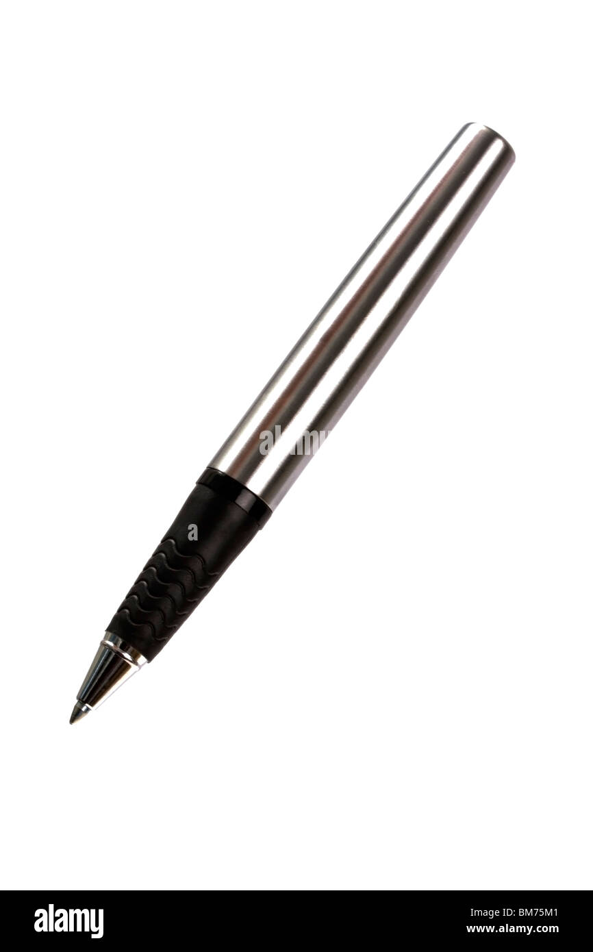 Ballpoint pen isolated on white background Stock Photo - Alamy