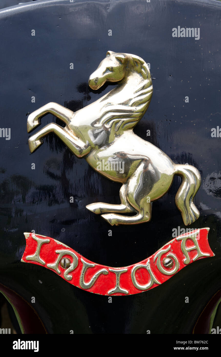 Invicta cast name and cast prancing horse insignia. Invicta were makers ...