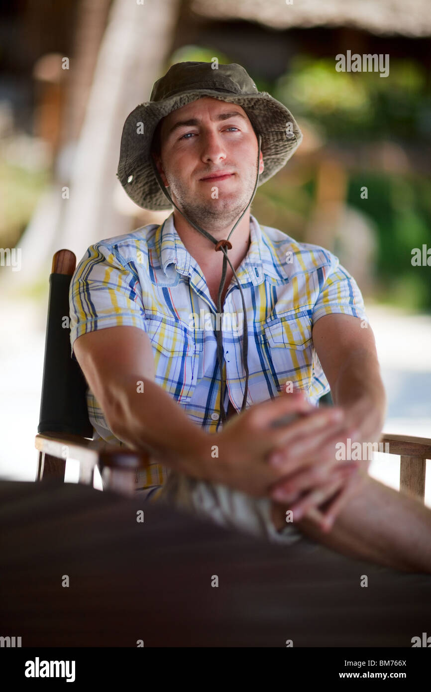 Safari Man High Resolution Stock Photography and Images - Alamy