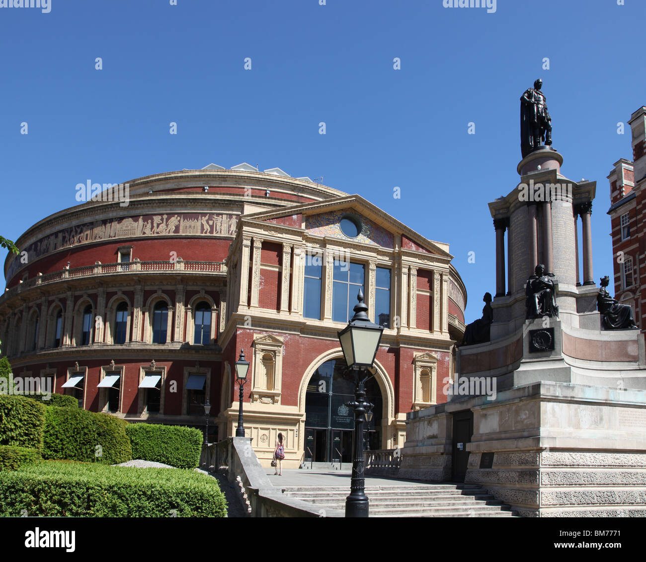 Royal Albert Hall, South Porch entrance Stock Photo - Alamy