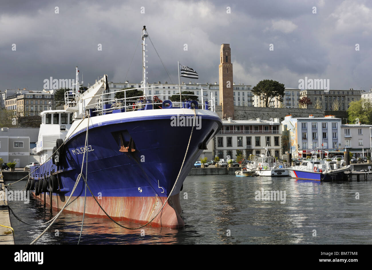 Brest france port hi-res stock photography and images - Alamy