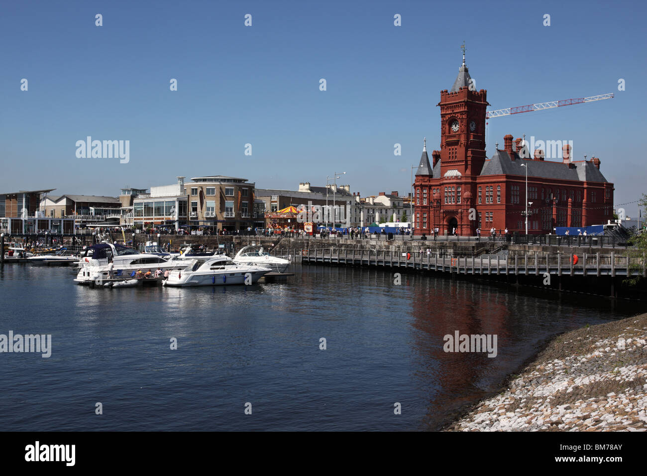 Cardiff bay landmarks hi-res stock photography and images - Alamy