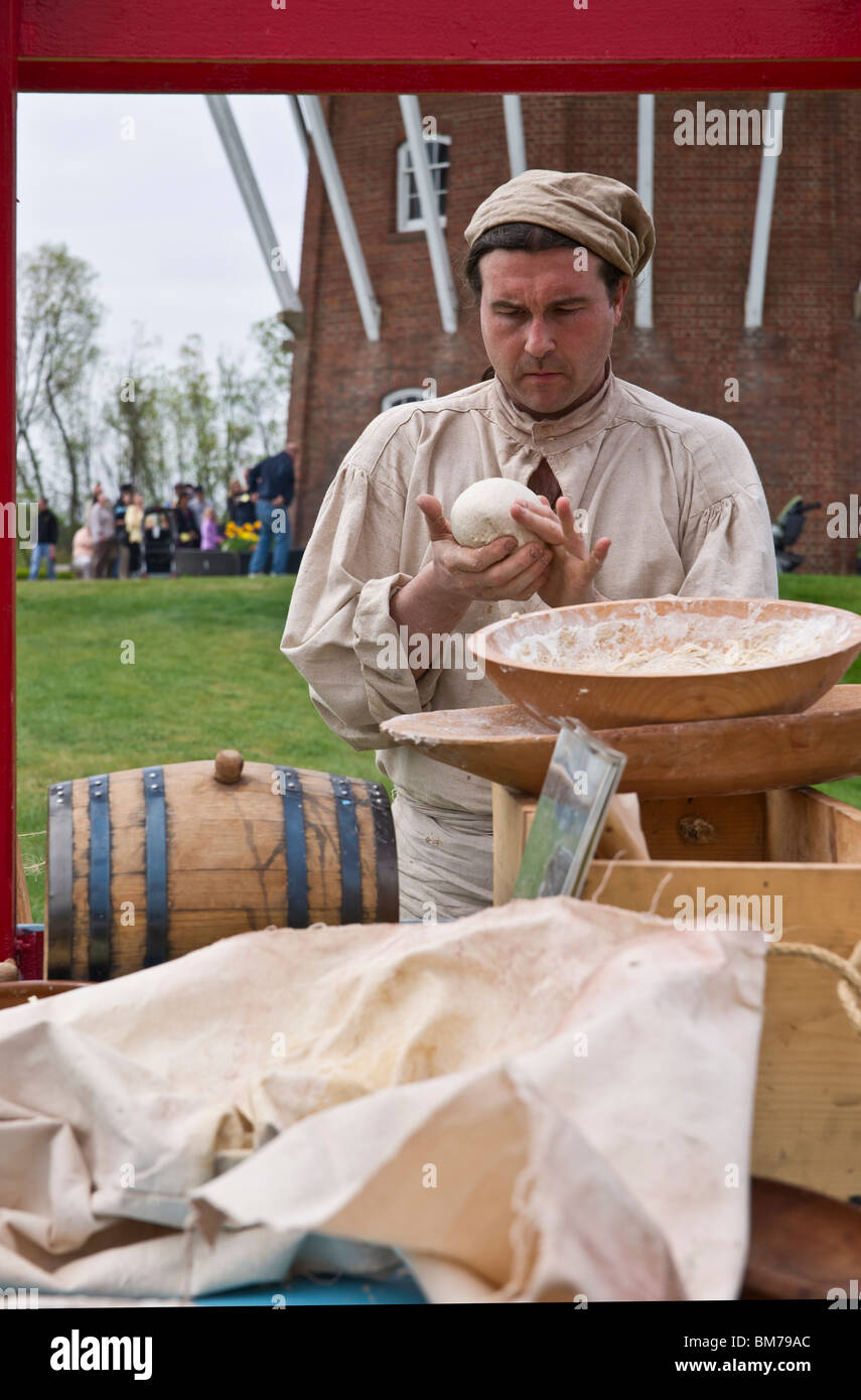Tulip time festival Dutch Holland Michigan in USA US XVIII century ...
