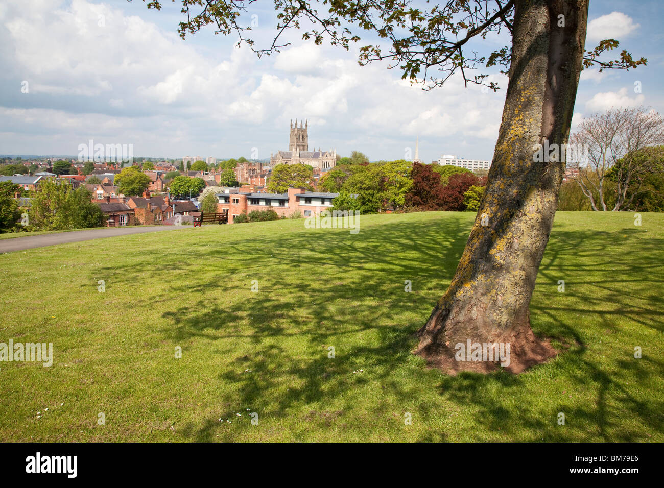 Worcester cathedral fort royal park hi-res stock photography and images ...