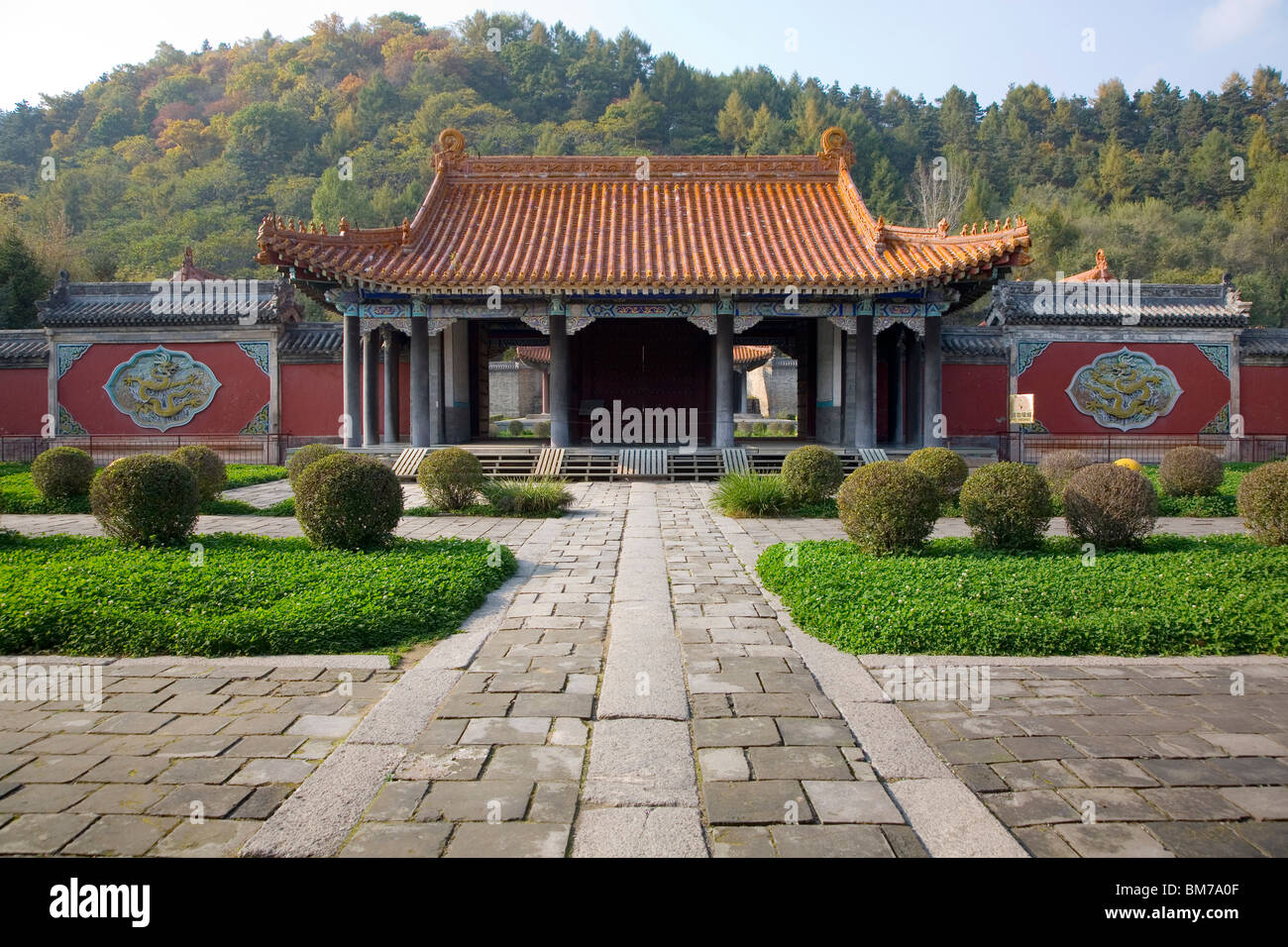 Tomb in Xinbin,Liaoning,China Stock Photo - Alamy