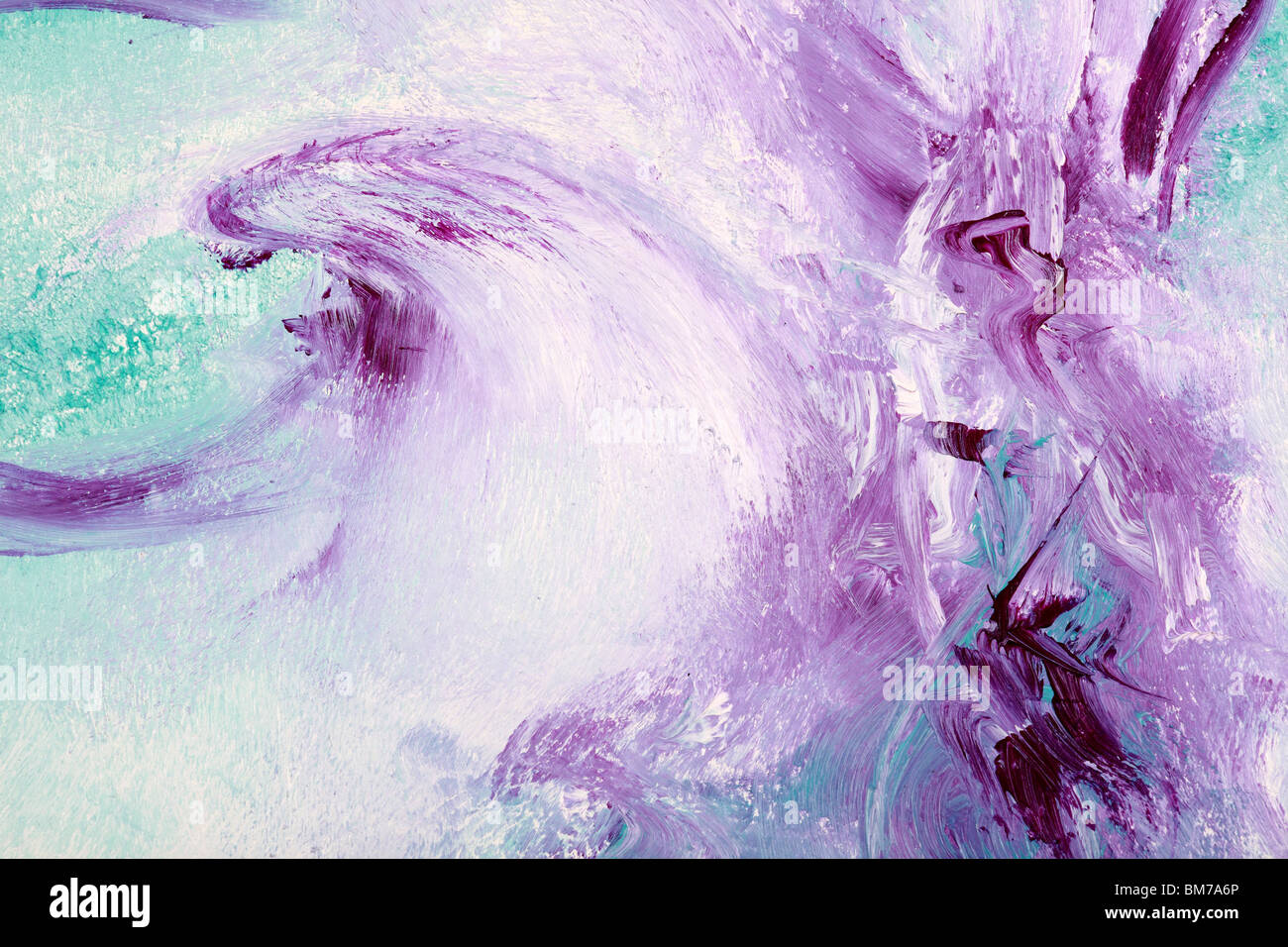 Abstract oil painting with deep violet colors Stock Photo - Alamy