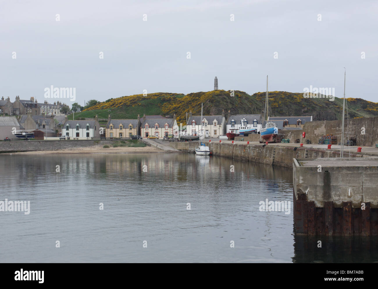 Findochty Harbour And Village Stock Photos & Findochty Harbour And ...