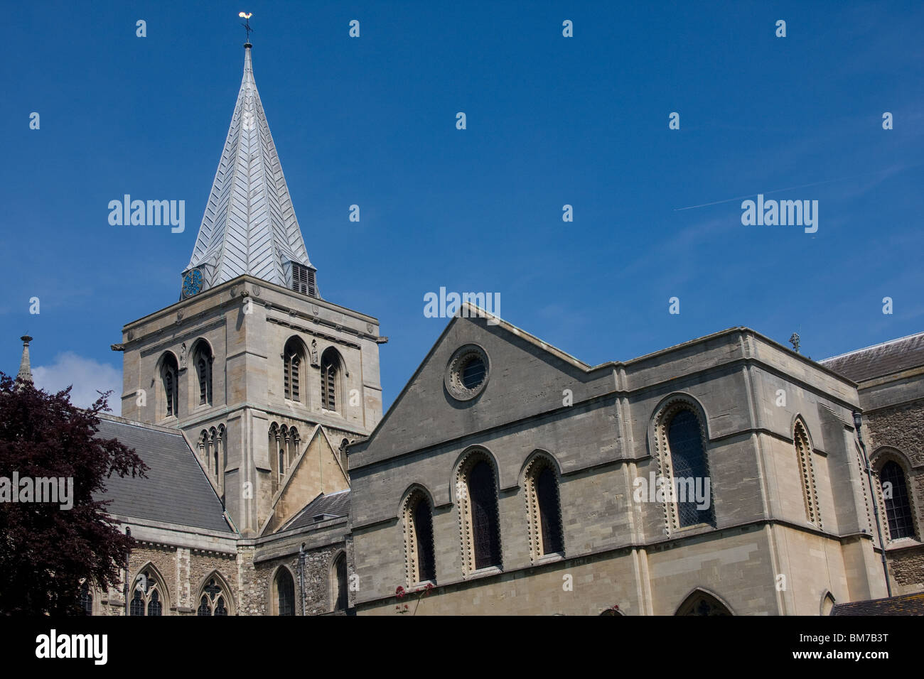 rochester medieval cathedral Stock Photo - Alamy
