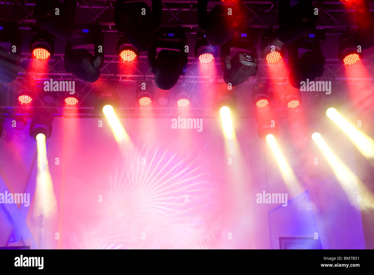Colourful Concert Lights