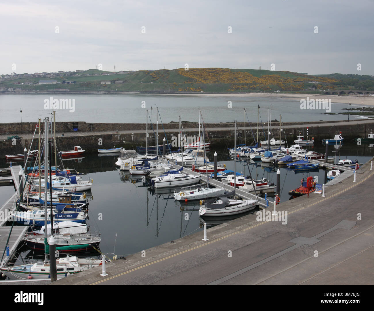 Elevated view yachts in hi-res stock photography and images - Alamy