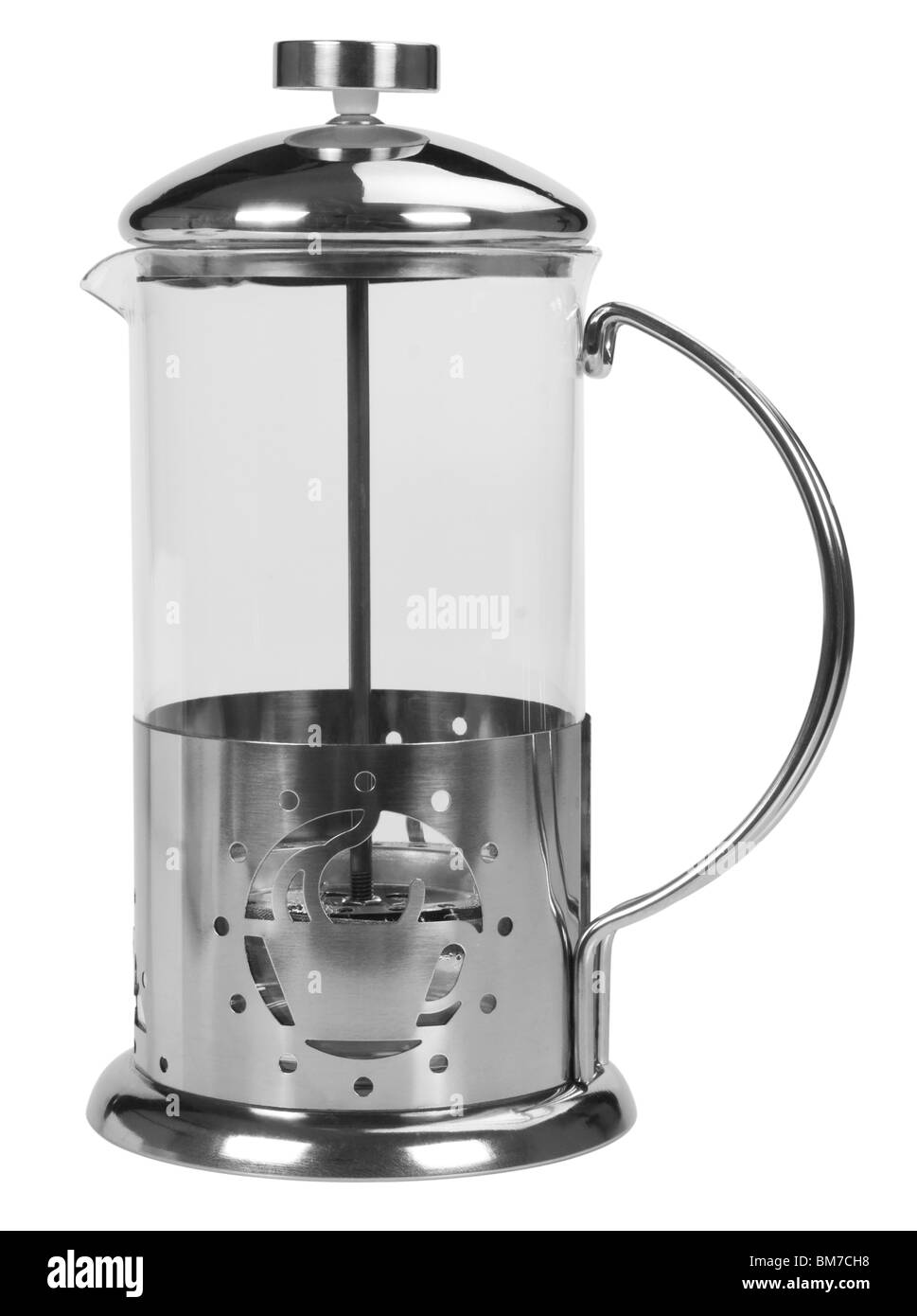Close-up of a coffee maker Stock Photo - Alamy