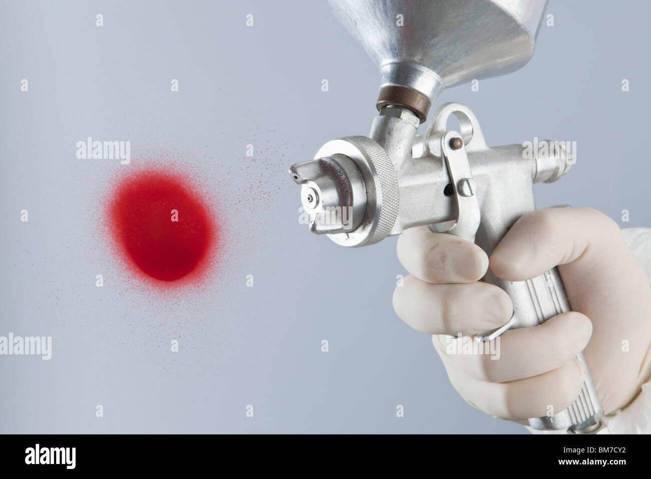 Paint spray gun hi-res stock photography and images - Alamy