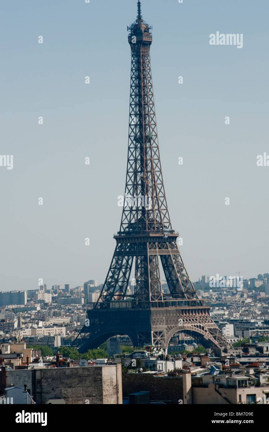 Paris, France, Eiffel Tower, Daytime, View Stock Photo - Alamy