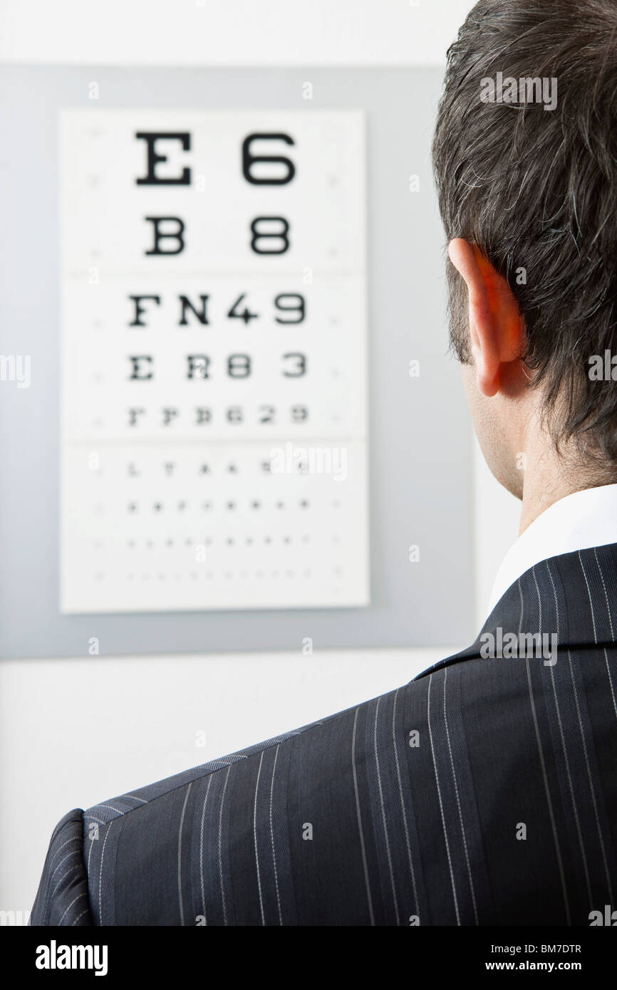 Eye chart hi-res stock photography and images - Alamy