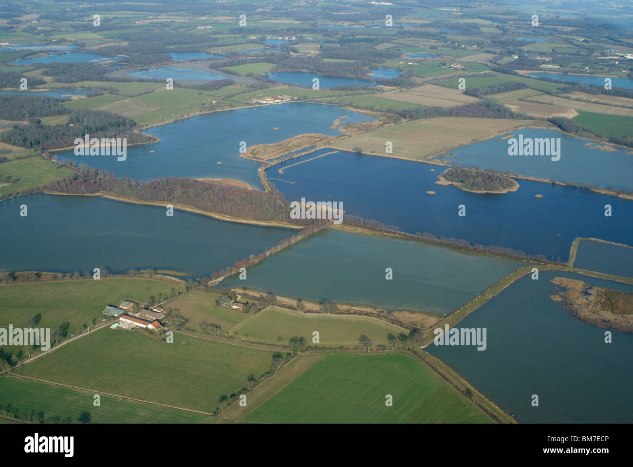 Dombes pond hi-res stock photography and images - Alamy