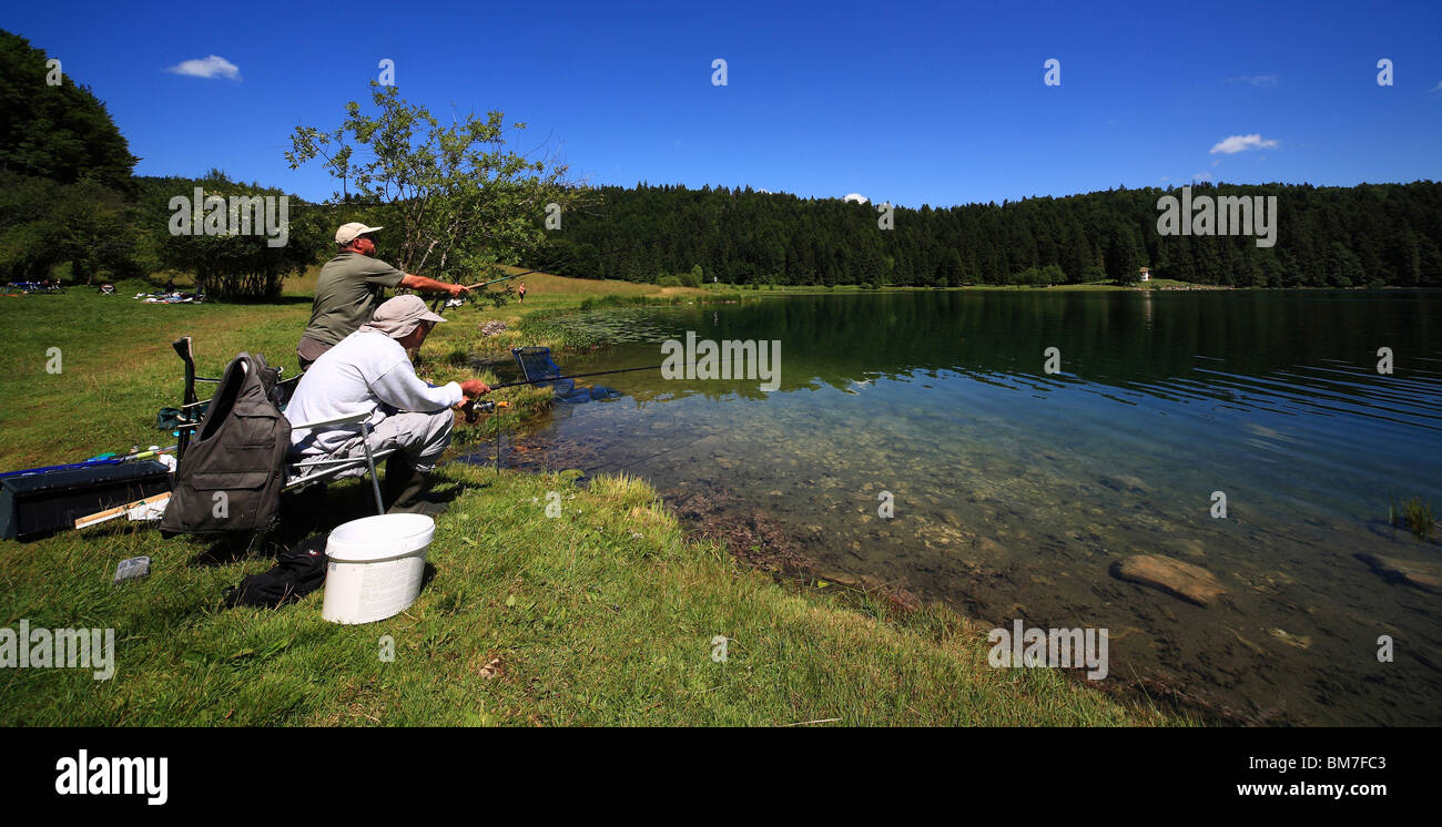 Lac Genin lake (01 Stock Photo - Alamy
