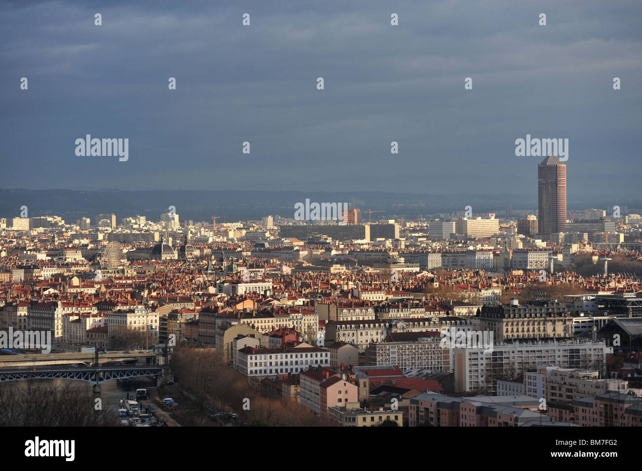 Lyon city view hi-res stock photography and images - Alamy