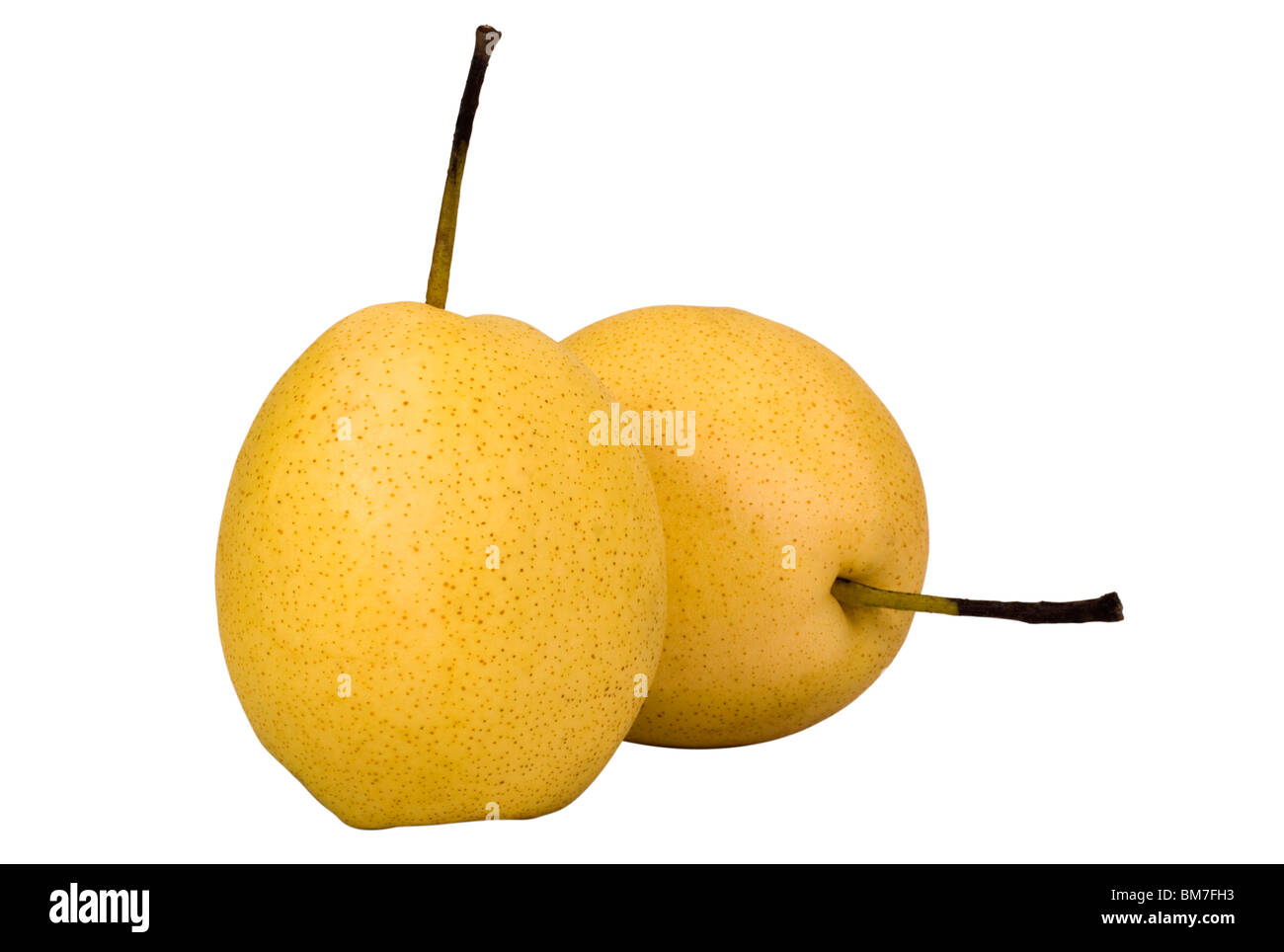 Two pears Cut Out Stock Images & Pictures - Alamy