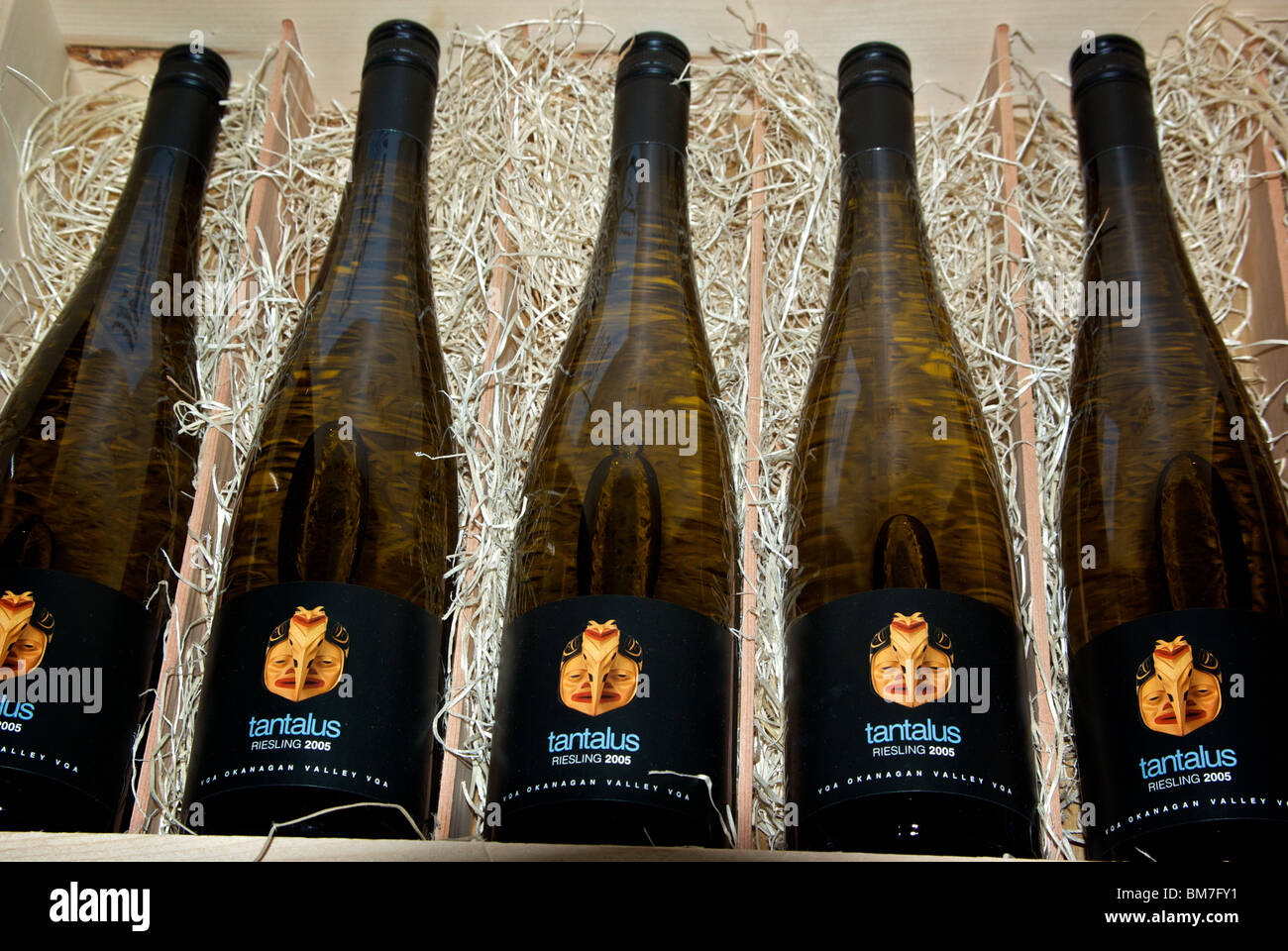 Okanagan valley wine bottle hi-res stock photography and images - Alamy