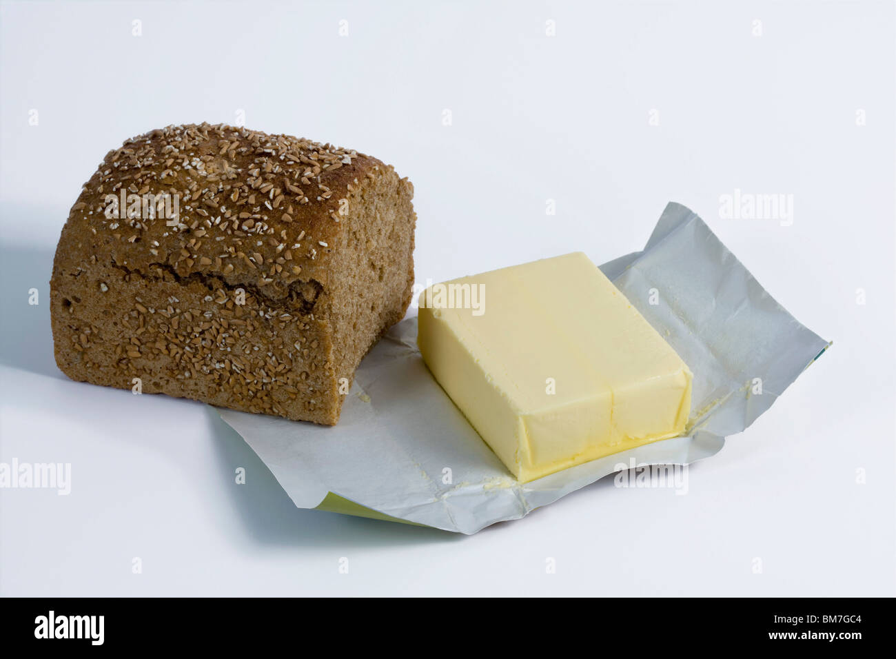 Bread and butter Stock Photo - Alamy