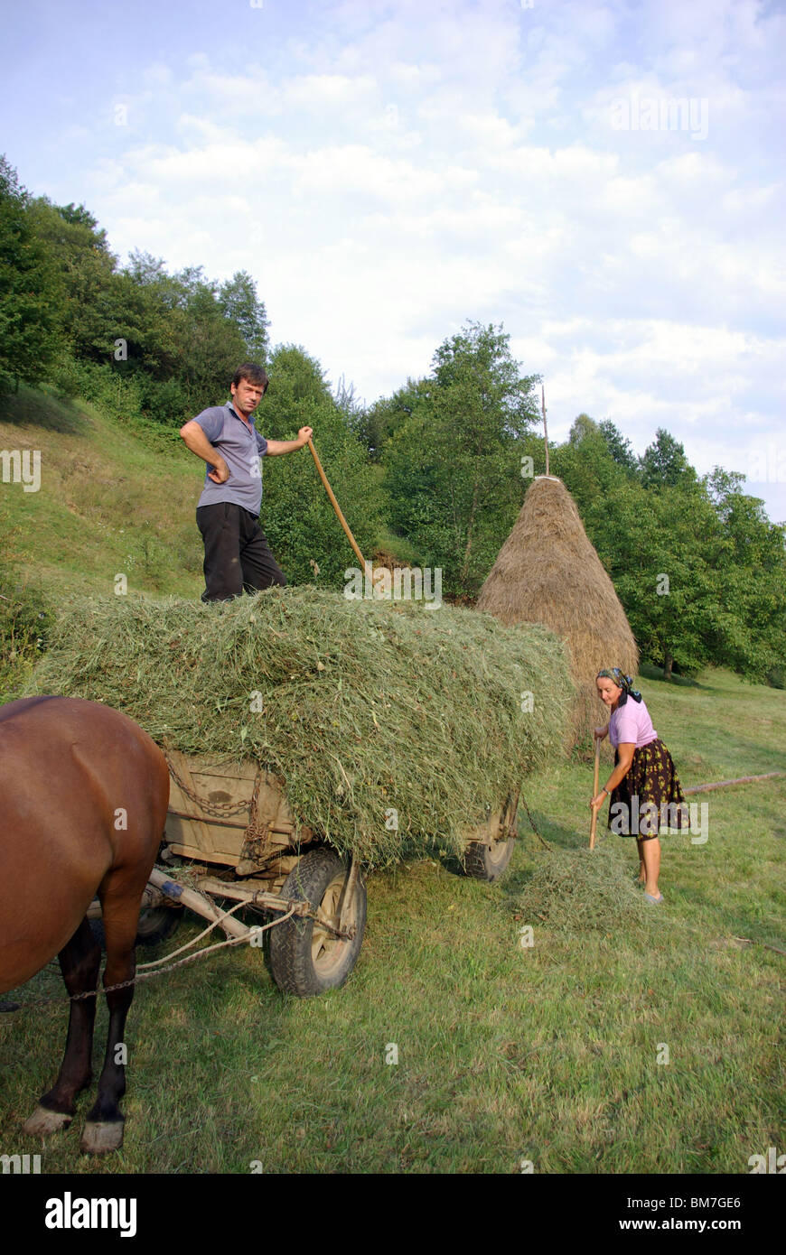 Family life romania hi-res stock photography and images - Alamy