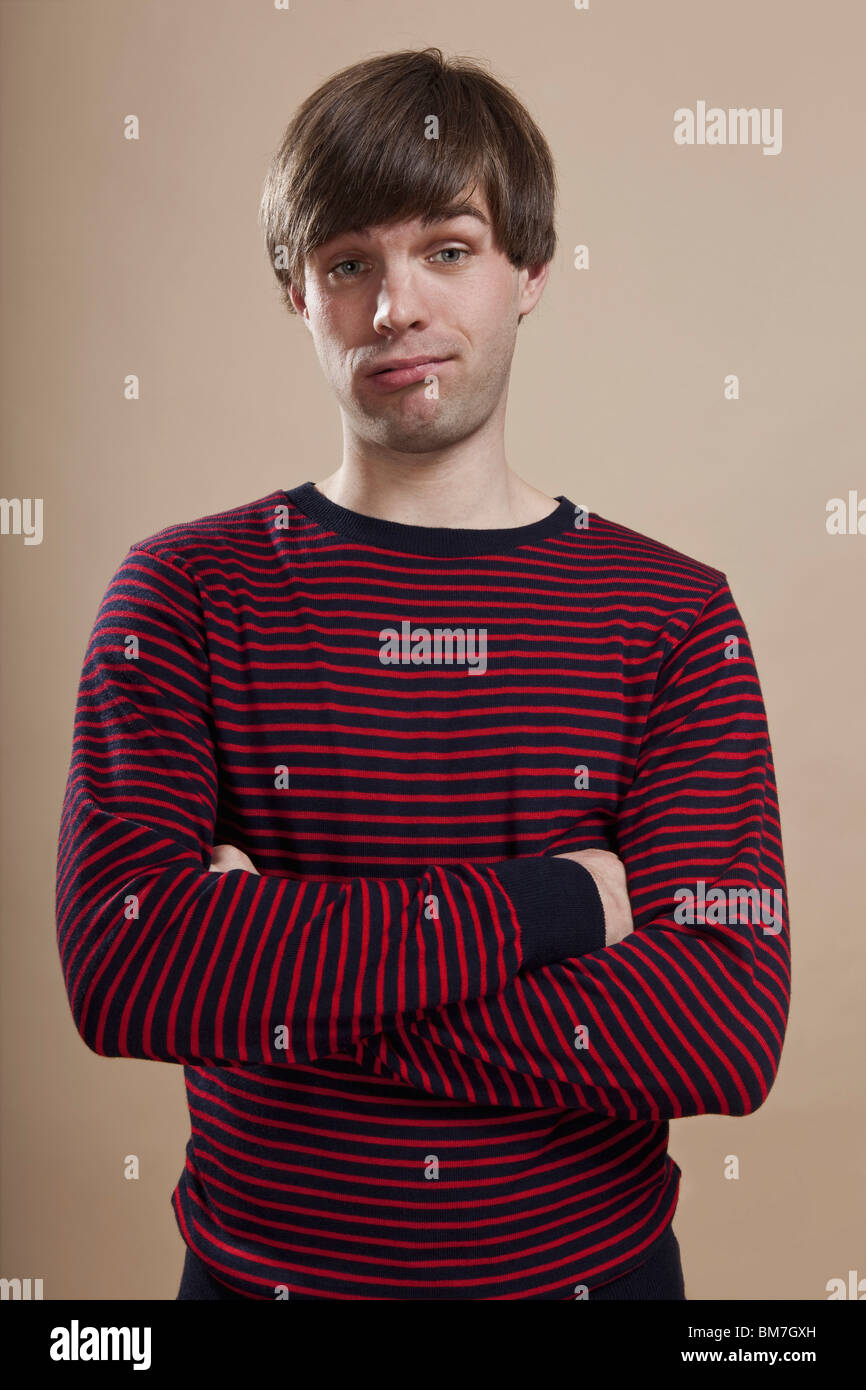 Doubtful men hi-res stock photography and images - Alamy