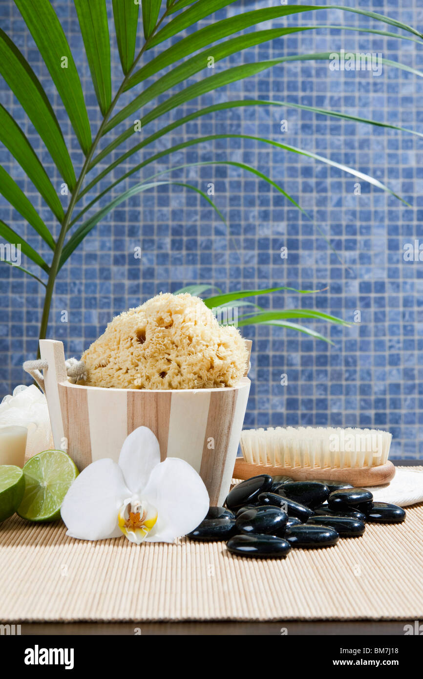 Spa still life Stock Photo - Alamy