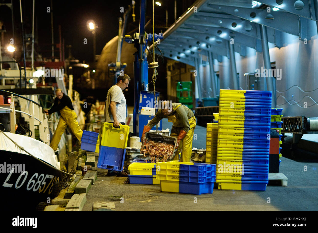 Lorient (56) Fishing port of Keroman Stock Photo - Alamy