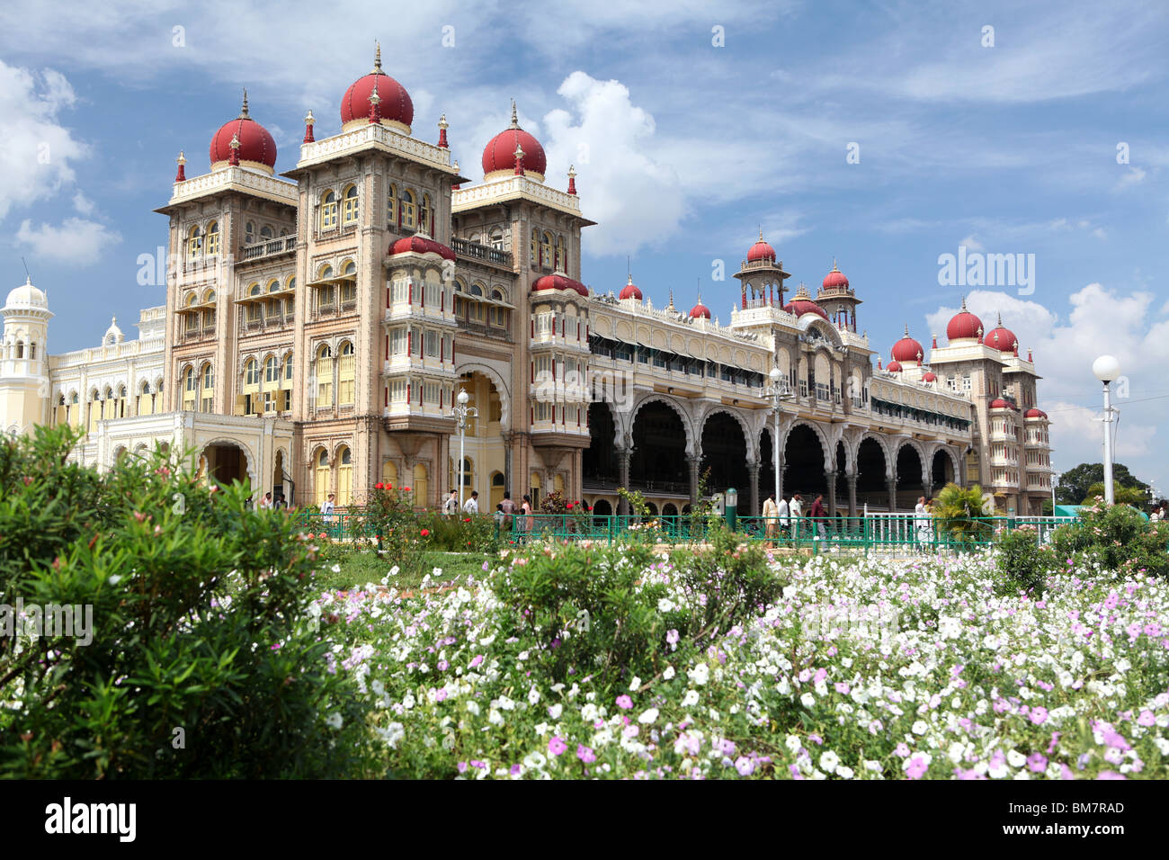 The Palace of Mysore or Mysore Palace located in Mysore City, Karnataka ...