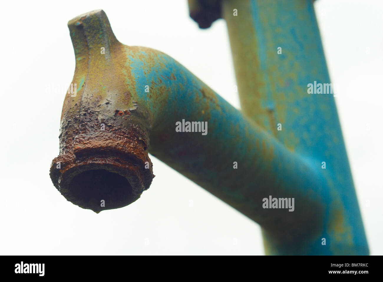 Old rusted outdoor well hand water pump Stock Photo - Alamy