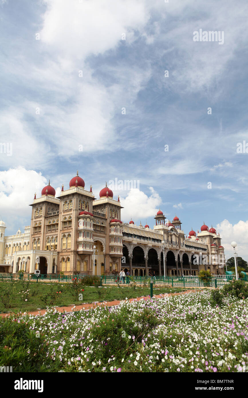 The Palace of Mysore or Mysore Palace located in Mysore City, Karnataka ...