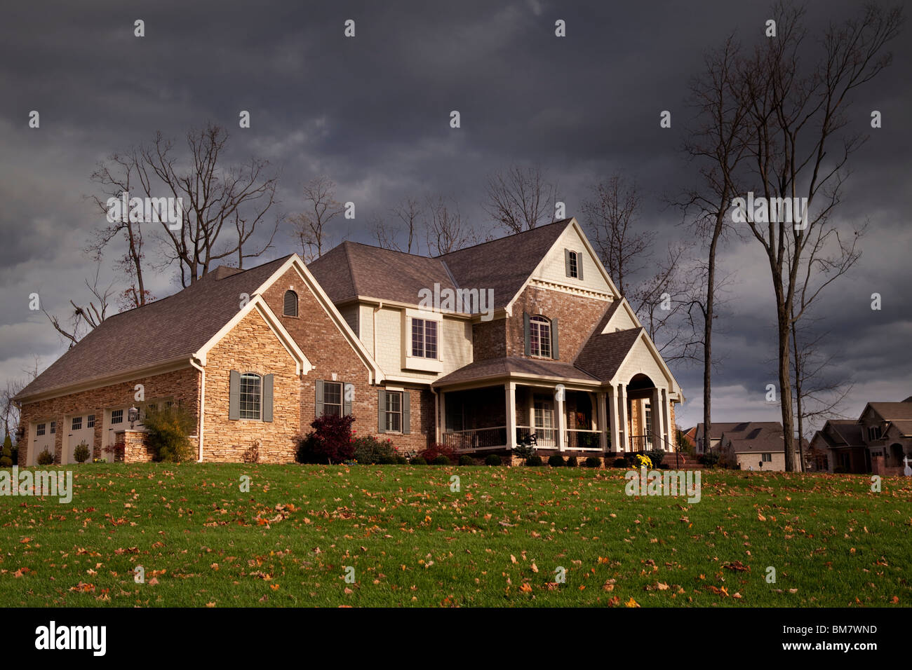 American house hi-res stock photography and images - Alamy